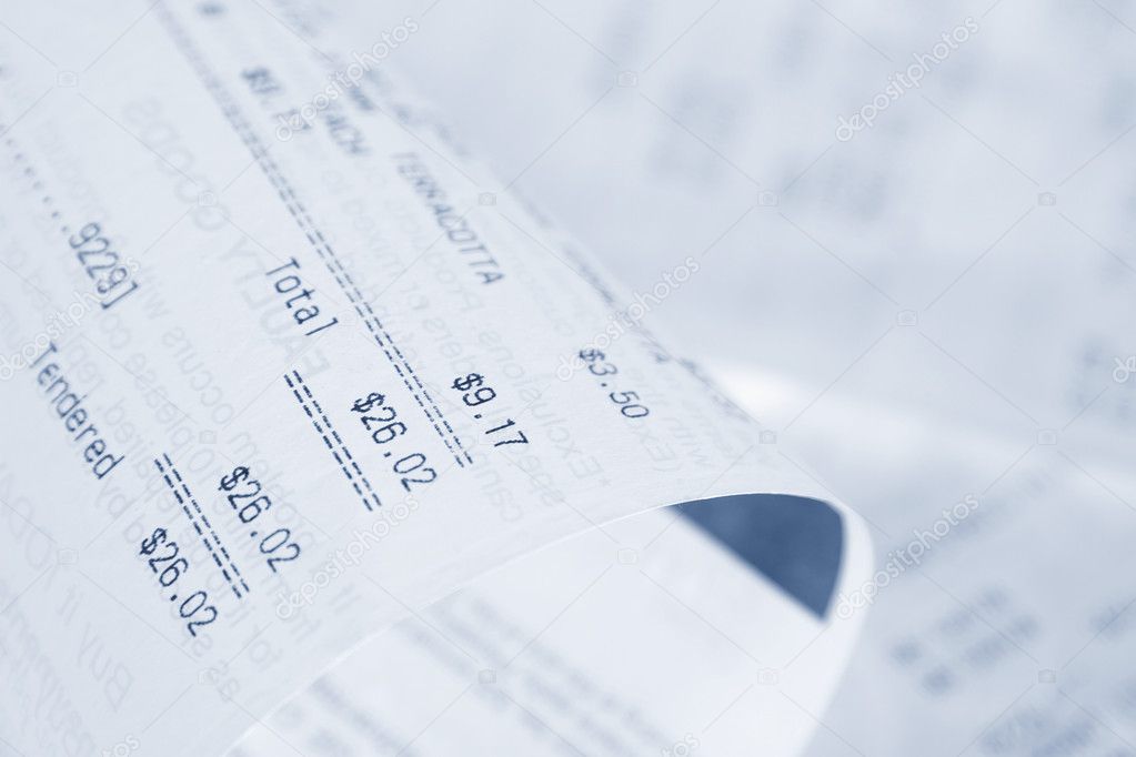 Receipts Stock Photo by ©stillfx 8410614