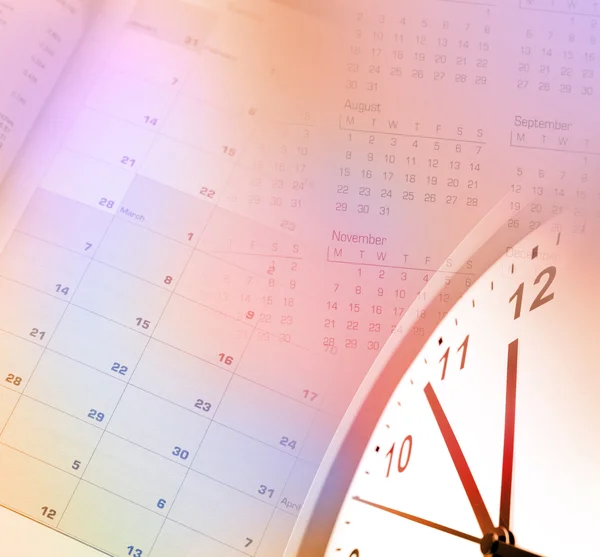 Clock and calendar — Stock Photo © stillfx #89815462