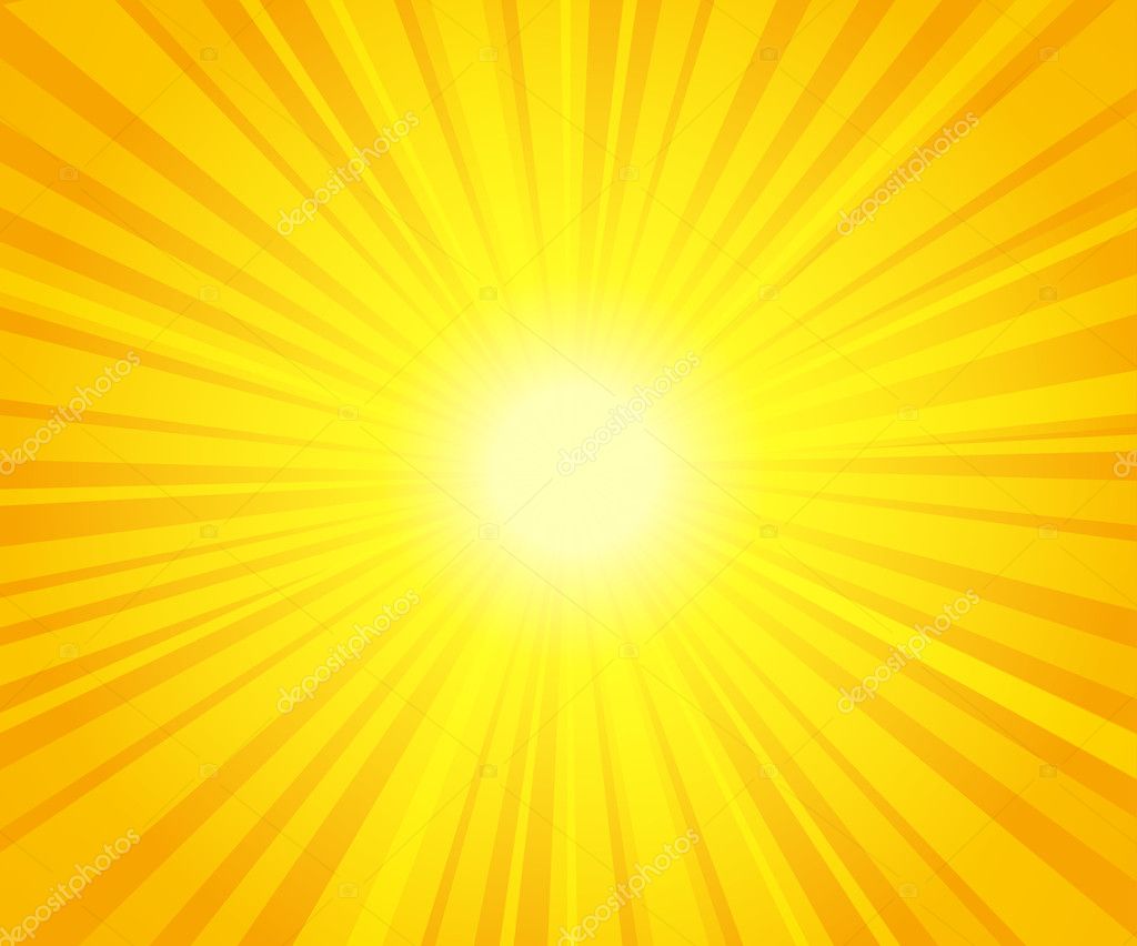 Sun beams — Stock Vector © ctermit #10099493