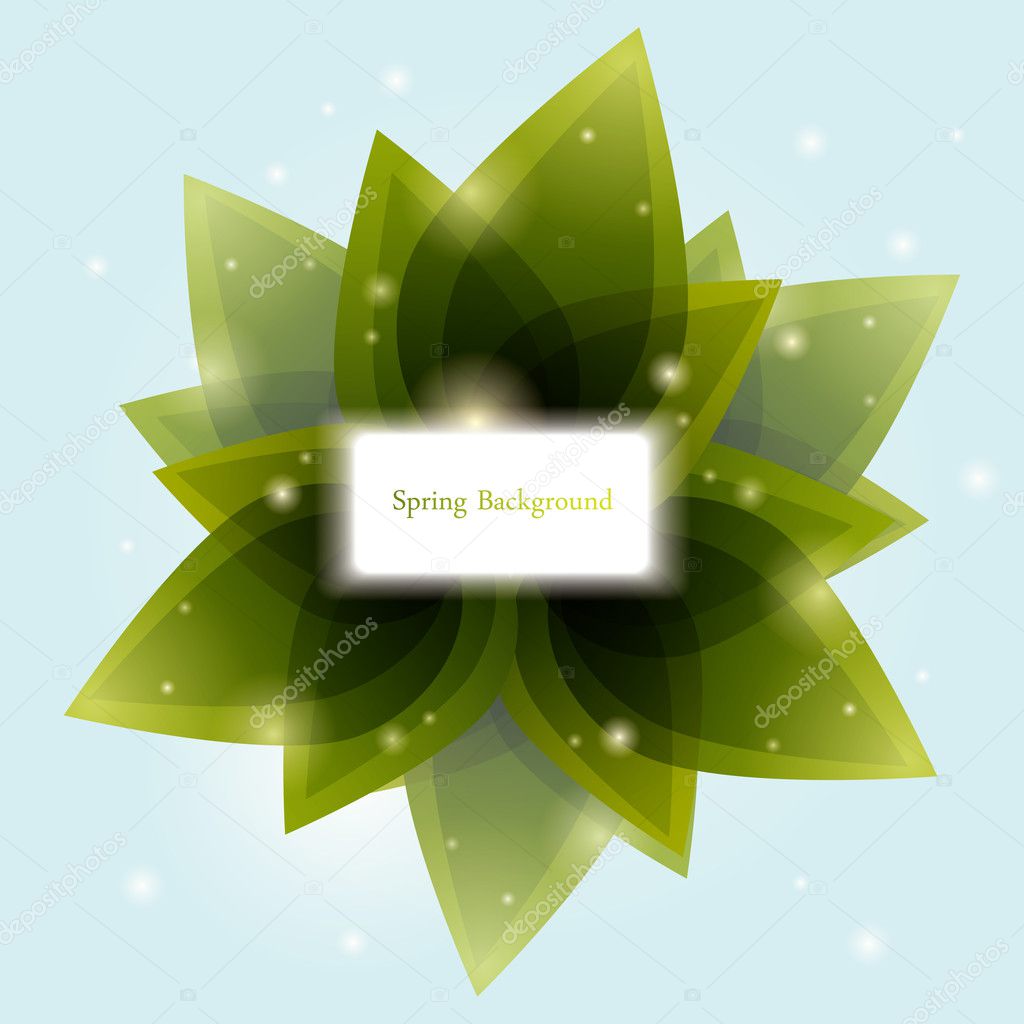 Spring background Stock Vector Image by ©Azazelka #9622345