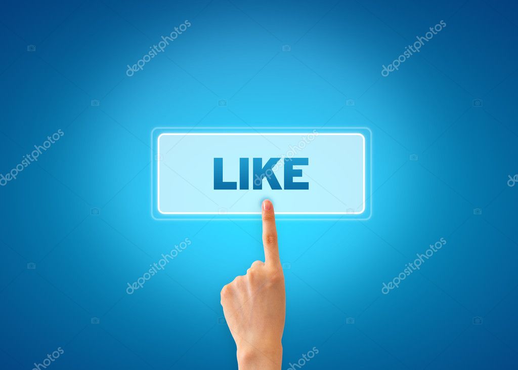 Like Button — Stock Photo © kbuntu #9622709