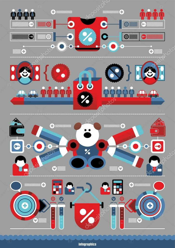 Complex infographics for sale Stock Vector Image by ©zmitrbalt #8761351