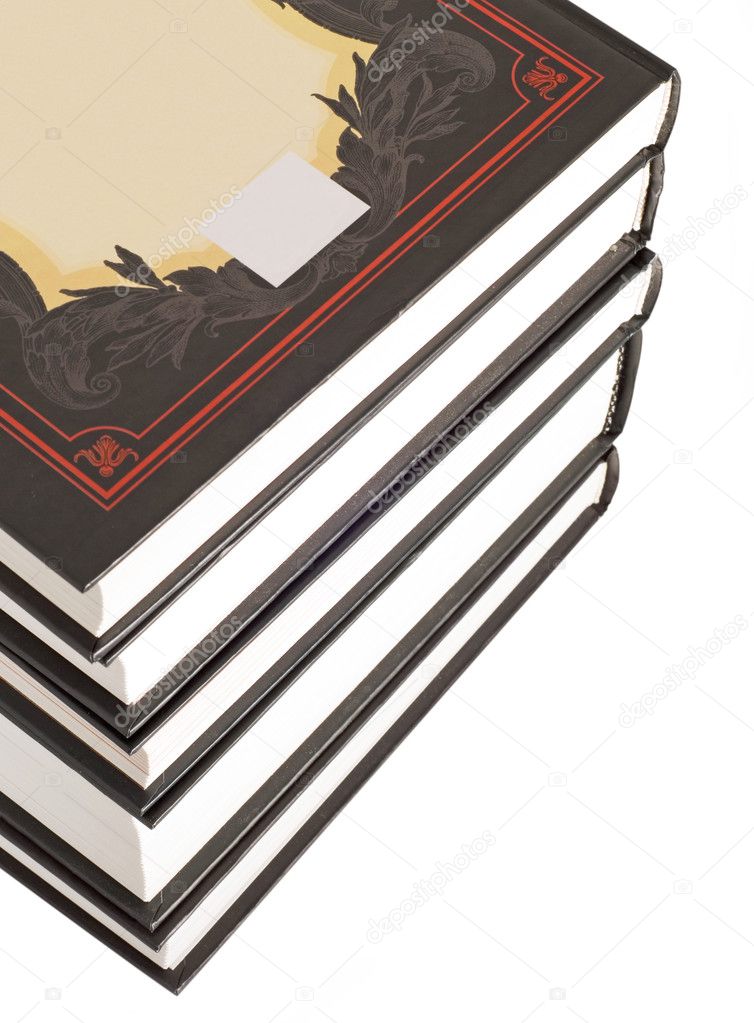 Stack of books, a top view — Stock Photo © alekc79 #8009497