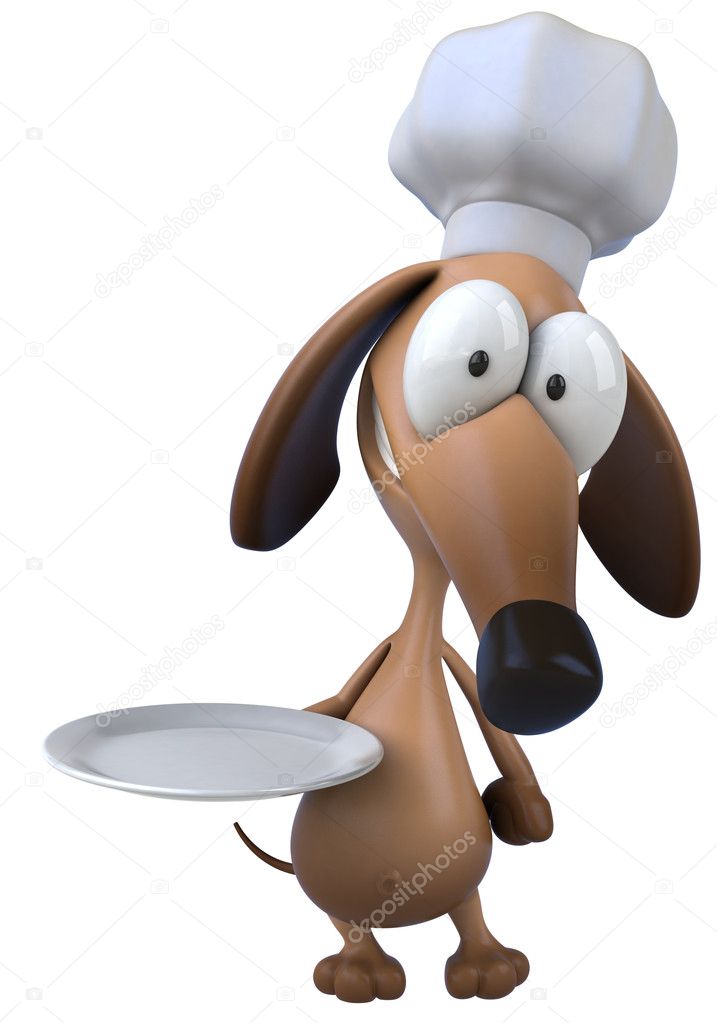 Dog Chef Clipart