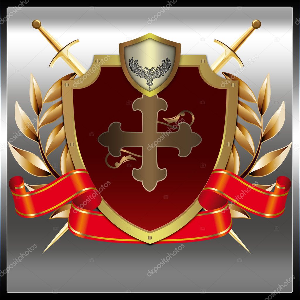 Heraldic shield. Stock Photo by ©ke77kz 10486189