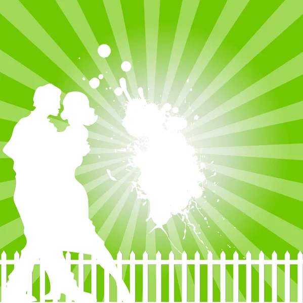 Abstrato dança casal Vector Art Stock Images | Depositphotos