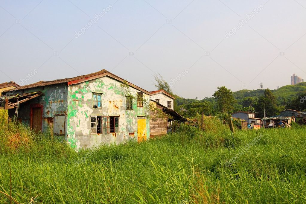 Rural houses in countryside of Hong Kong Stock Photo by ©kawing921 8373868