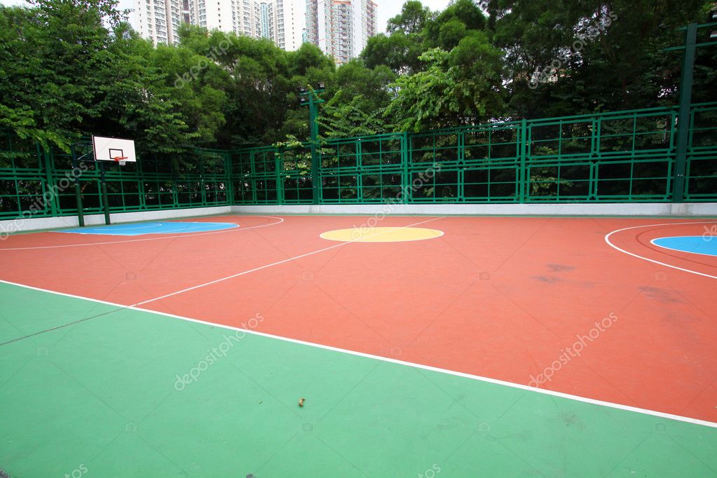 Abstract view of basketball court — Stock Photo © kawing921 #9032287
