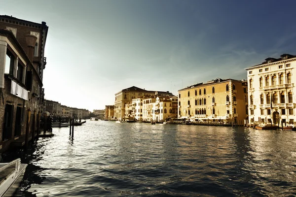 Grand Canal in Venice, Italy at sunset — Stock Photo © Iakov #14167681