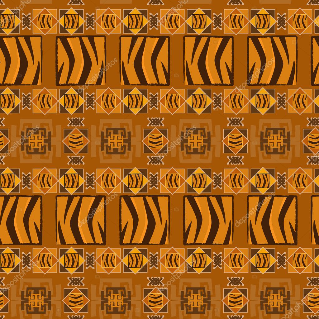 Abstract African background Stock Vector Image by ©mammairina #8795321