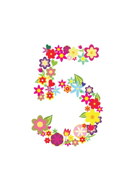 Number seven made from flowers Stock Vector Image by ©baldyrgan #9331080 Number seven made from flowers Stock Vector Image by ©baldyrgan #9331080
