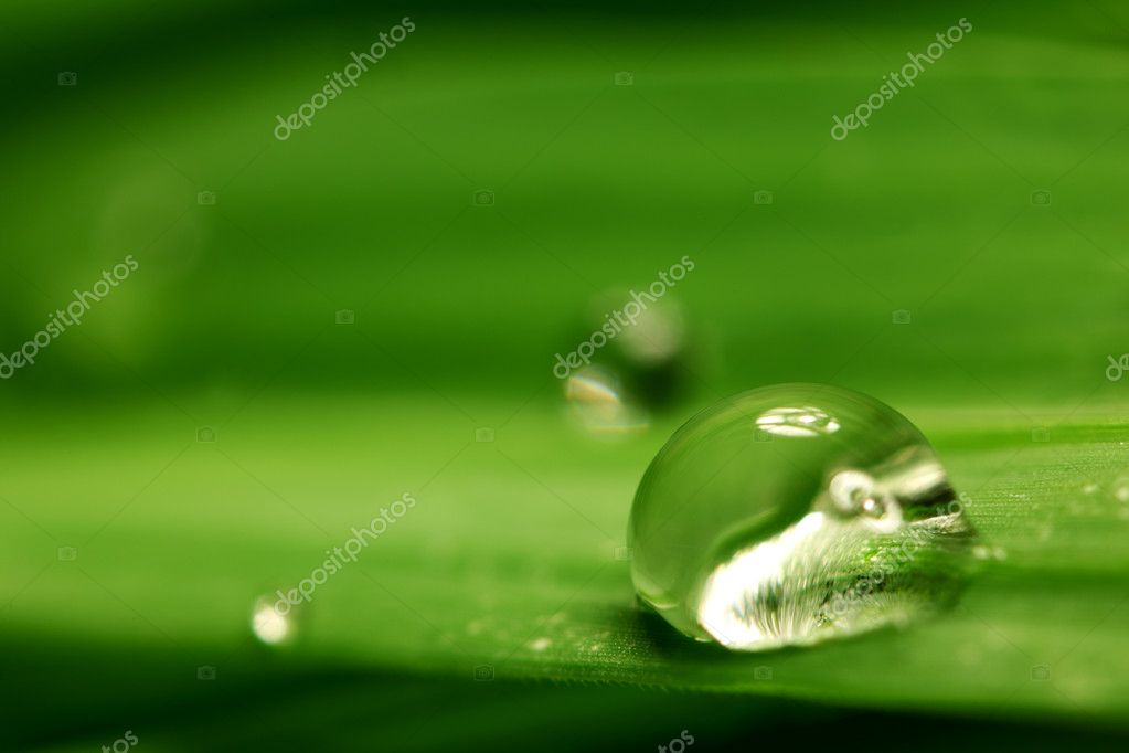 Big water drop Stock Photo by ©yellow2j 8547132