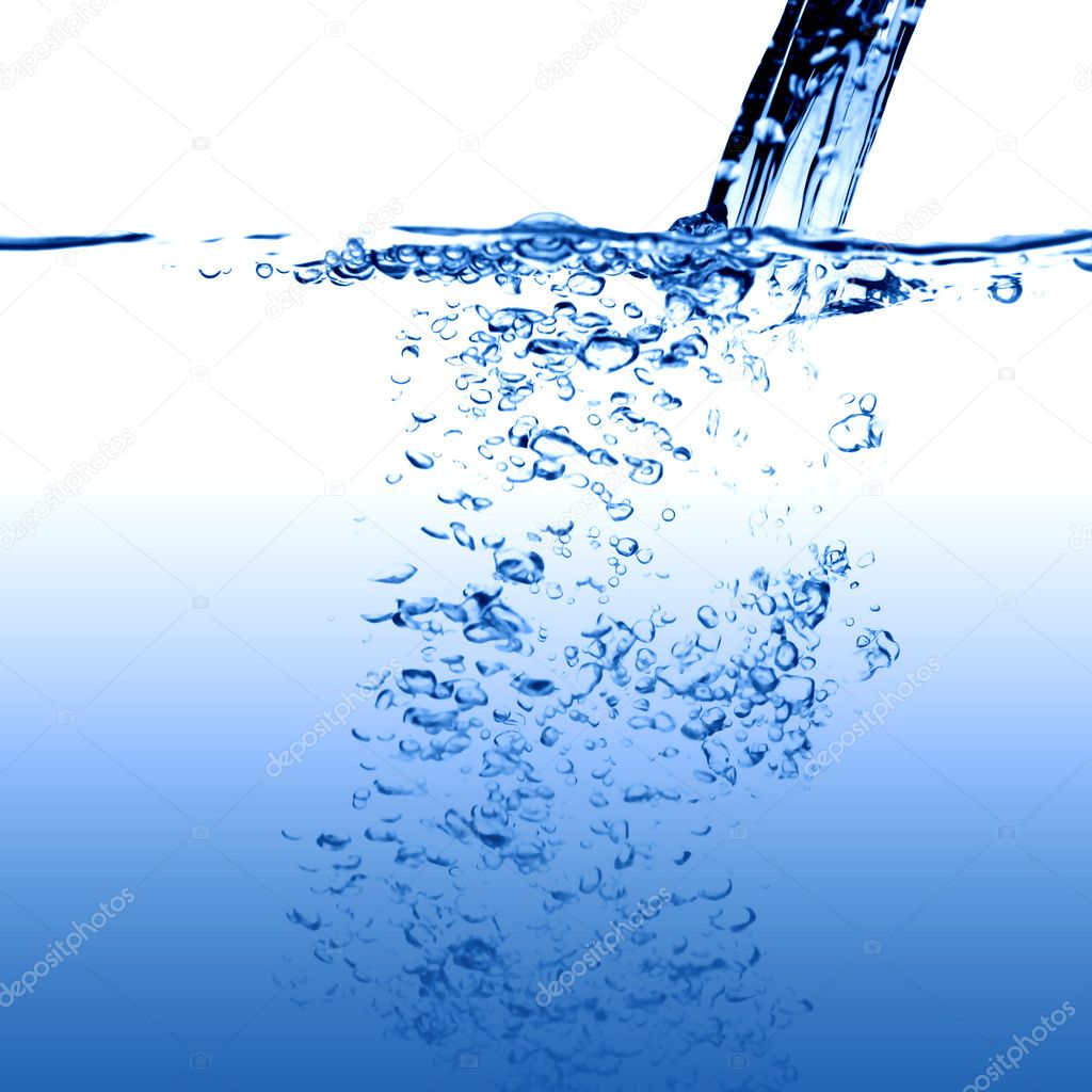 Water stream falling — Stock Photo © yellow2j #9356869