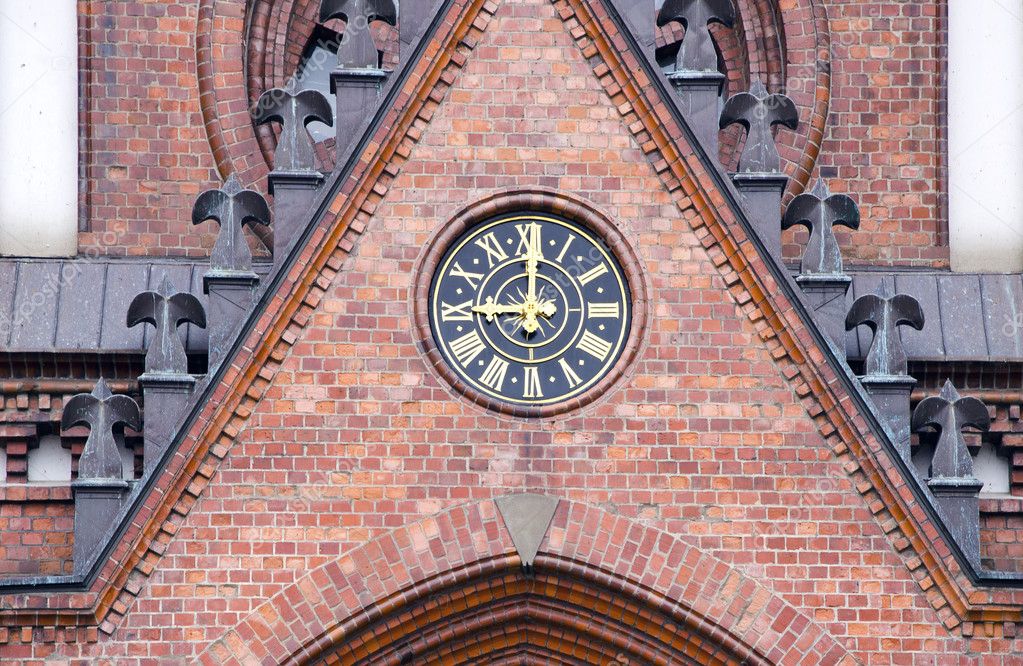 Historical church clock — Stock Photo © alisbalb2 #10703549