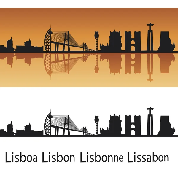 Lisbon skyline Vector Art Stock Images | Depositphotos