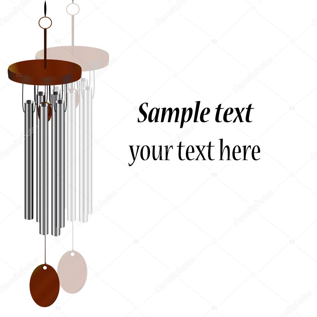 Chimes Instrument Drawing
