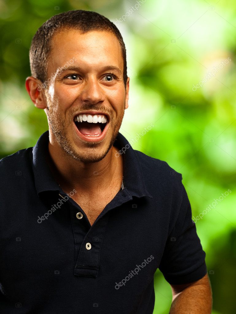 Man smiling Stock Photo by ©Krakenimages.com 10171209