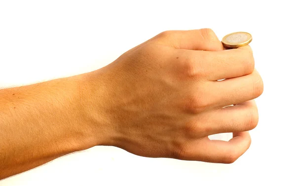 Hand and coin Stock Photo by ©Krakenimages.com 10182458