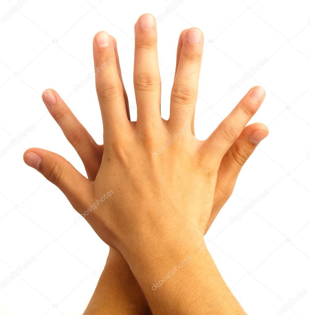 Hand symbol Stock Photo by ©Krakenimages.com 10182413