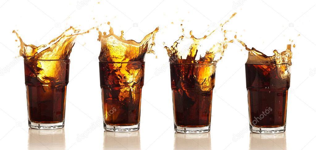 Brown beverage splash — Stock Photo © Krakenimages.com #10185858