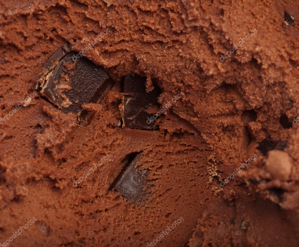 Chocolate Ice Cream Texture