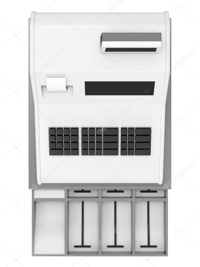 Cash Register Back View