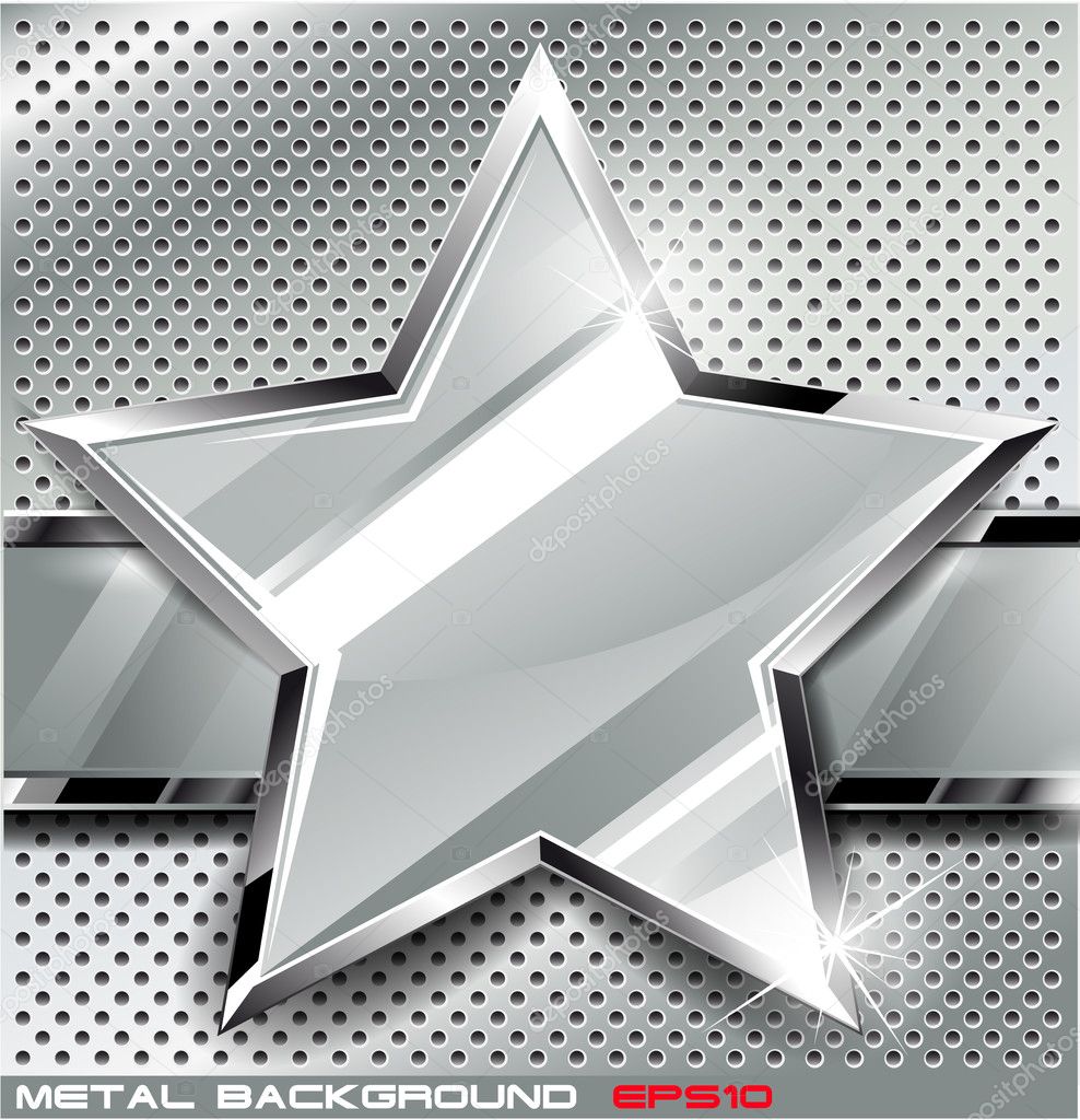 Metal background.Vector illustration Stock Vector Image by ©osipovev ...