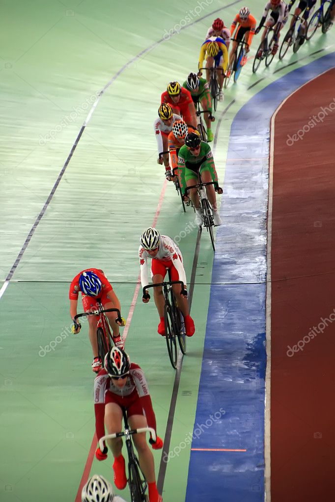 Galapagar, Spain - APRIL 6 - Spain Championship Indoor Track Cyc ...
