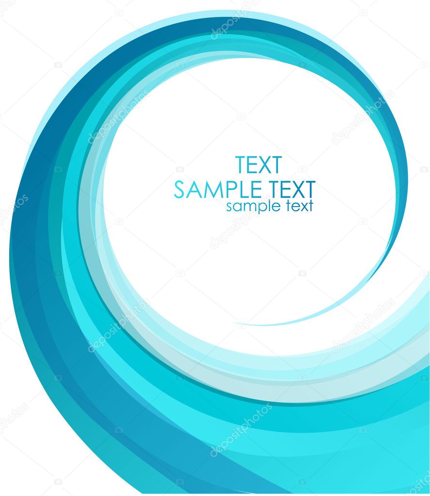 Fondo de remolino Vector de stock #10076679 de ©akomov