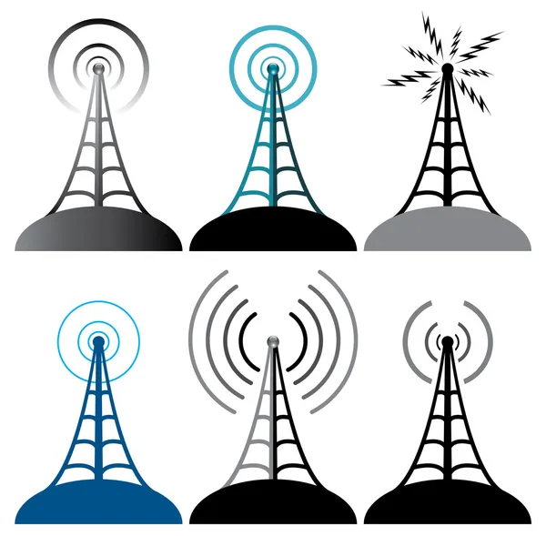 ᐈ Radio tower graphic stock illustrations, Royalty Free radio tower ...