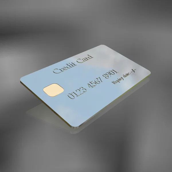 Isolated blank credit cards — Stock Photo © pdesign #1764937