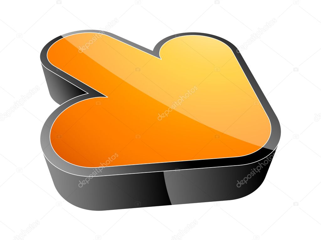 3d arrow Stock Illustration by ©suti #7971493