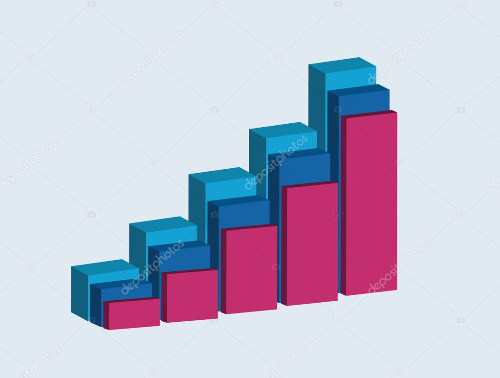 Raising charts — Stock Photo © suti #7996035
