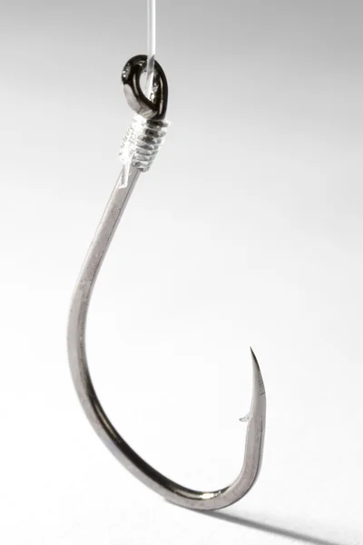Shiny fishing hook — Stock Photo © Zelfit #5095160