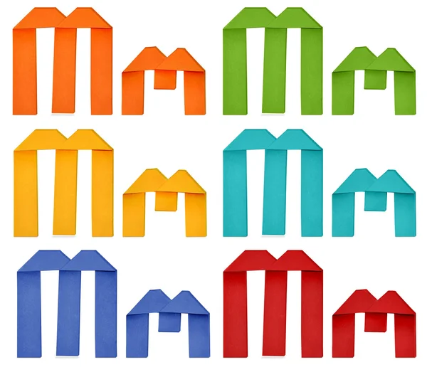 Origami alphabet Stock Photo by ©tashka2000 10200617