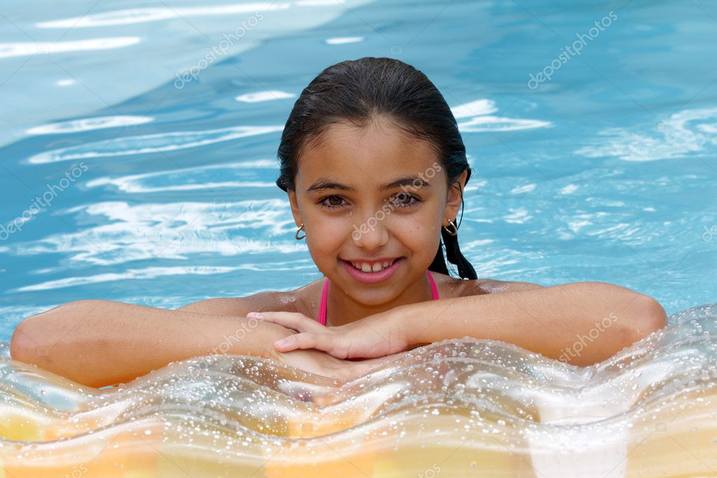 Girl swimming Stock Photo by ©marphotography 9195991