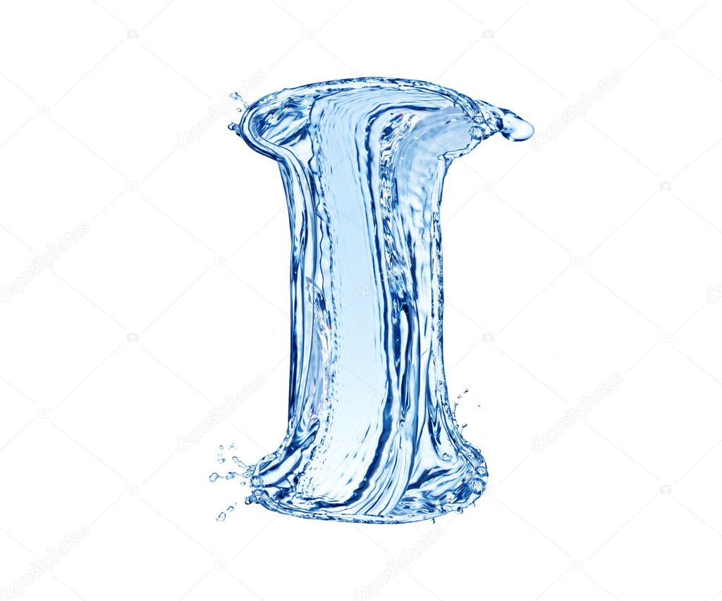 Water letter Stock Photo by ©jag_cz 10654295