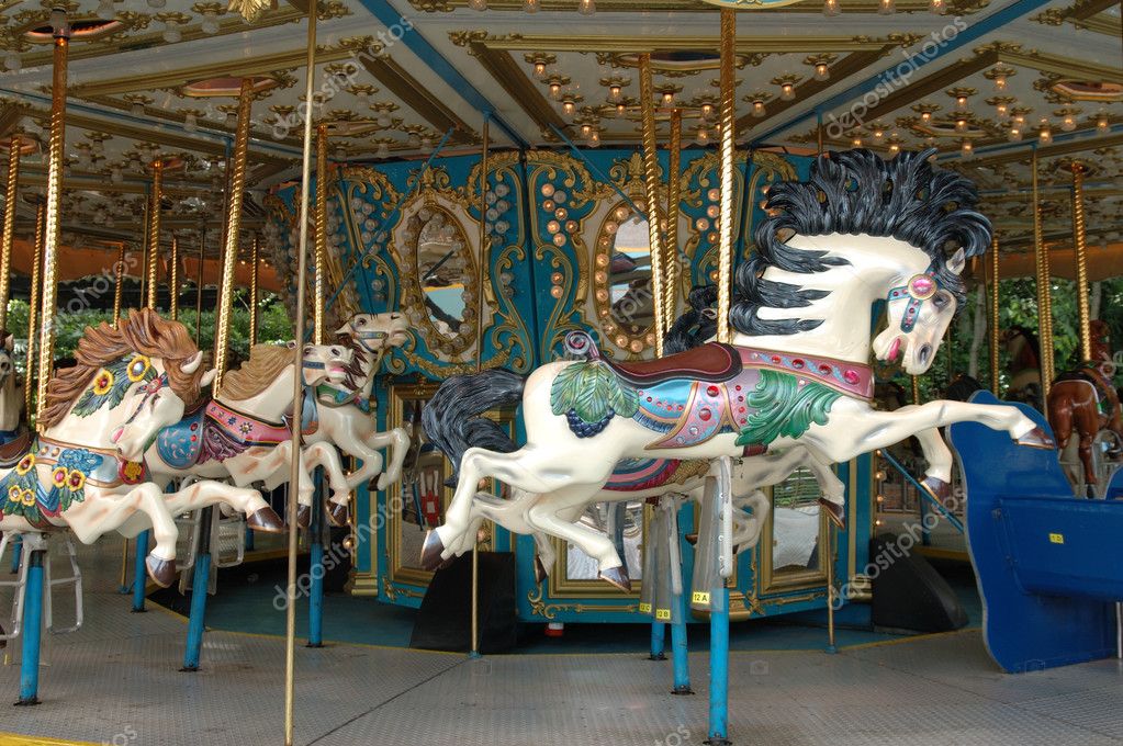 Carousel horse — Stock Photo © bedobedo #8821457