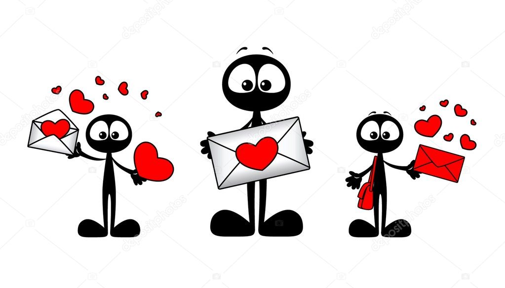 Cartero. Vector de stock por ©AnteyaDamaskina 8824460