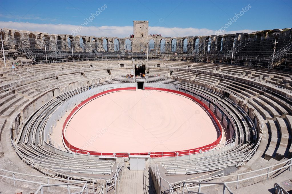 The Roman Arena in Arles, France Stock Photo by ©philipus 9454173