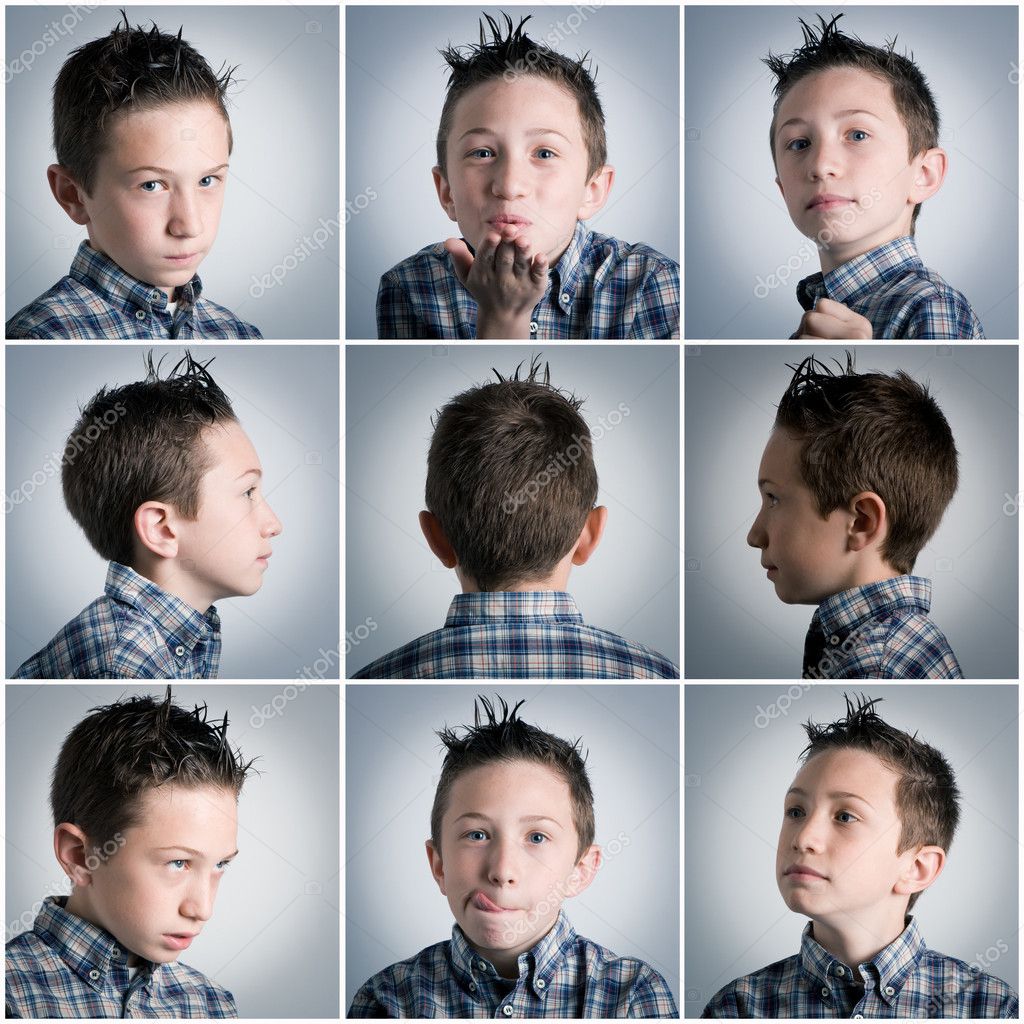 Boy expressions Stock Photo by ©leporiniumberto 10049596