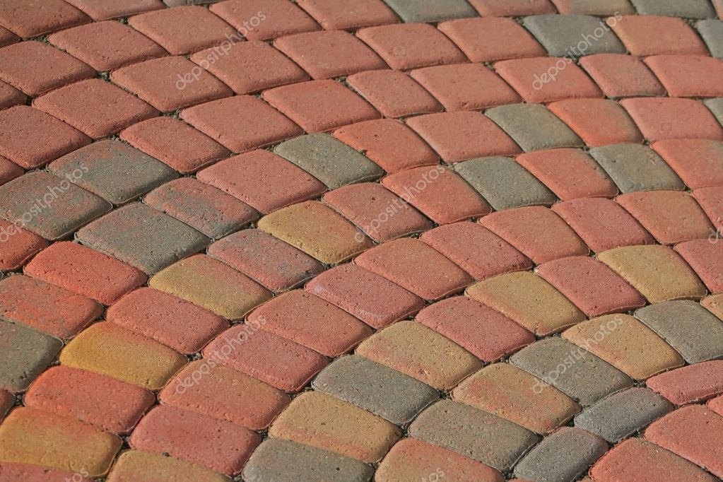 Patio Brick Pattern — Stock Photo © snehitdesign #8042342