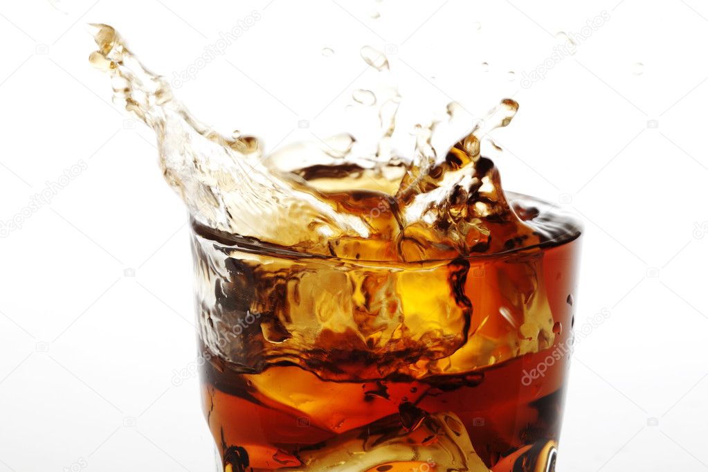 Cola splash ⬇ Stock Photo, Image by © livfriis #9099037