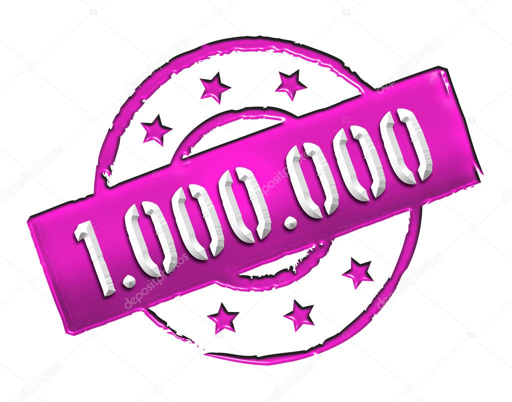 Stamp - 1.000.000 — Stock Photo © ultrakreativ #10705962