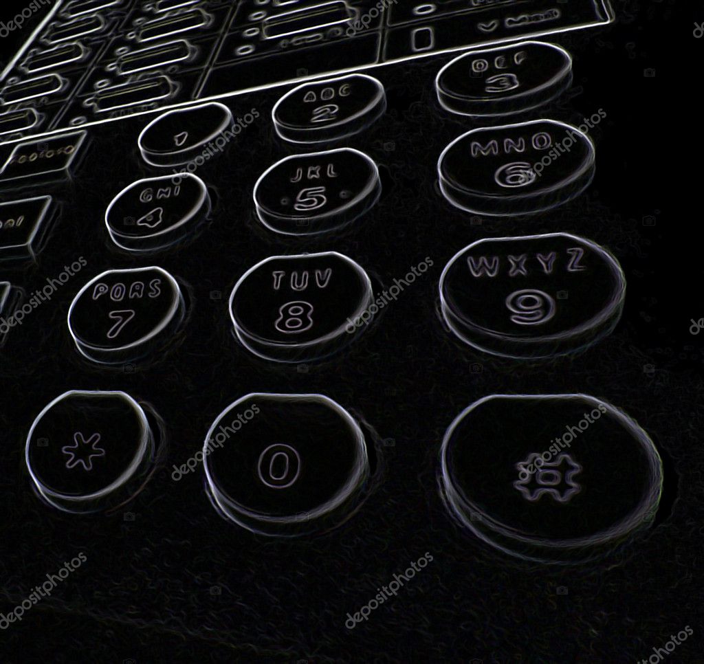 Solarized Keypad — Stock Photo © ArenaCreative #9241755