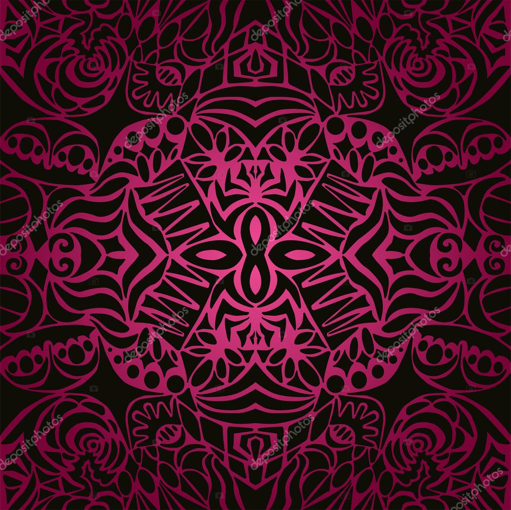 Pink tattoo seamless pattern Stock Vector by ©comotom0 8088377