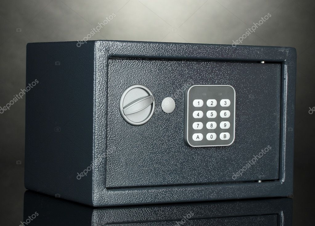 Safe on black background Stock Photo by ©belchonock 10154779