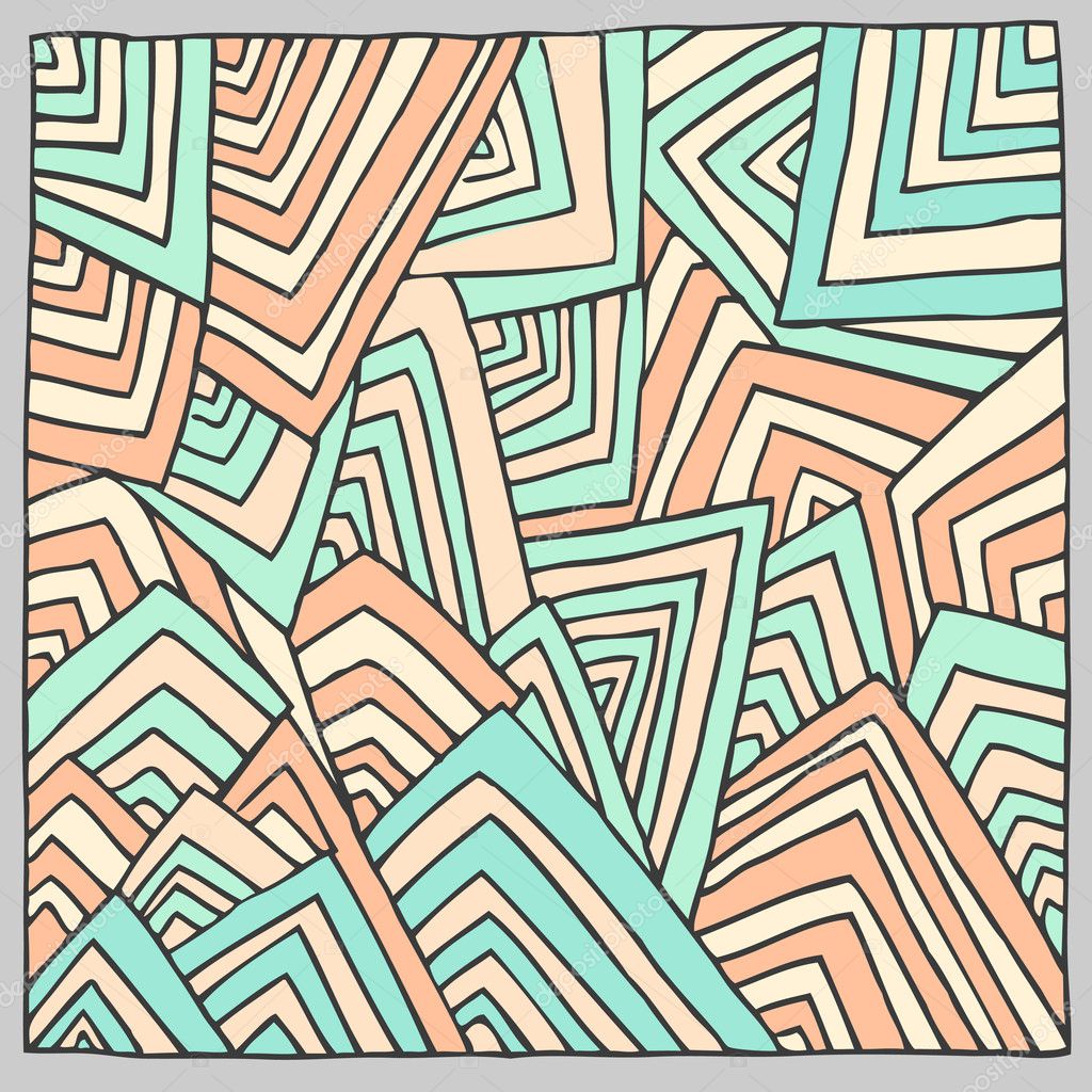 Geometric design — Stock Vector © bogalo #9592639