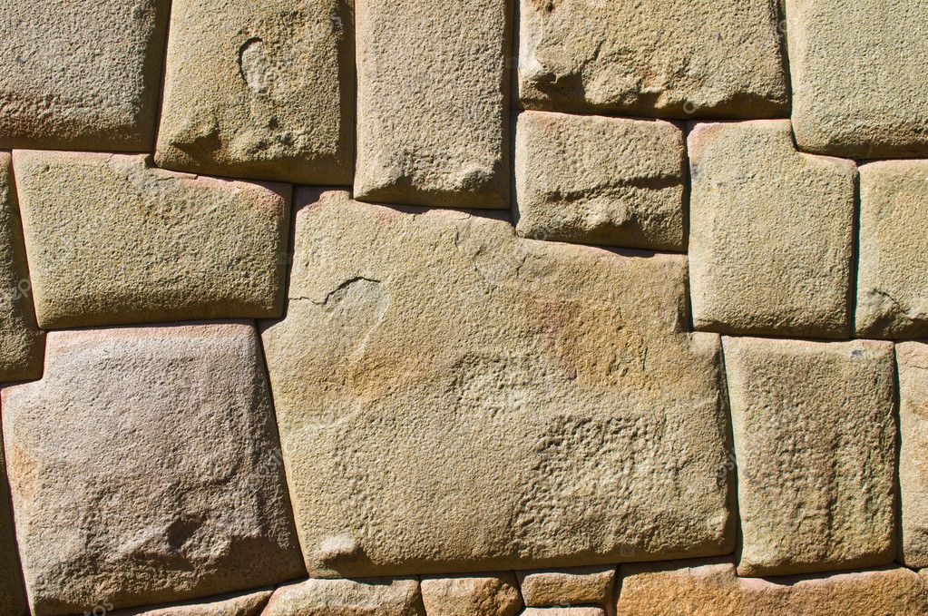 Inca stone wall — Stock Photo © kobbydagan #8739936