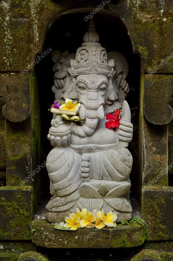 Ganesh statue in bali indonesia Stock Photo by ©jackmalipan 10399935